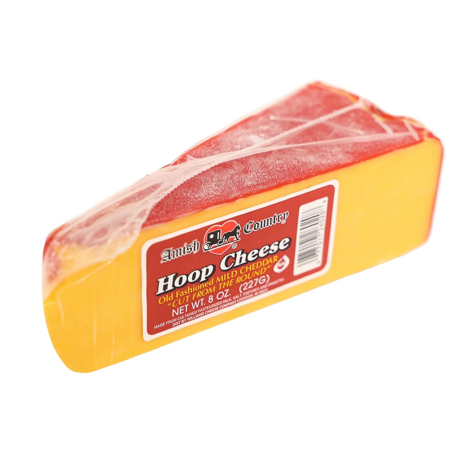 Amazon.com: Hoop Cheese. Amish Country. Cheddar . 8 oz. : Grocery ...