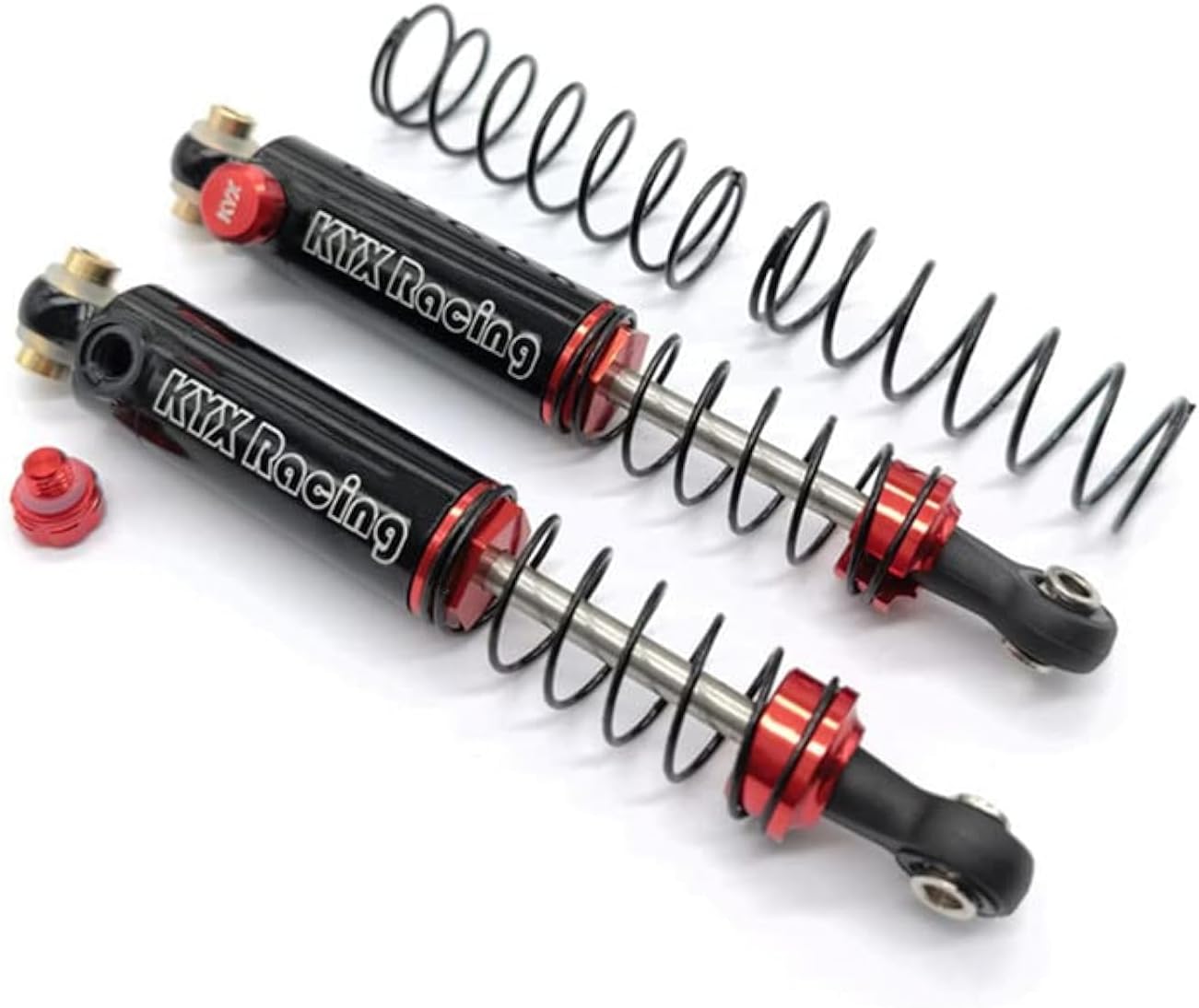 Amazon.com: KYX Racing CNC Machined Aluminum 131mm 146mm Black Front ...