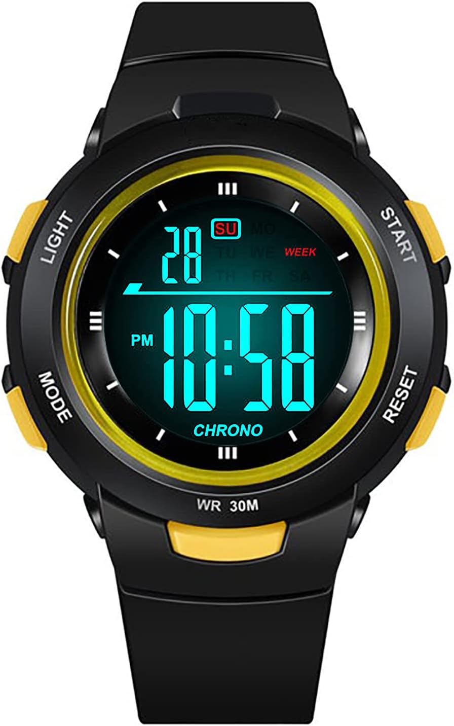 Buy V2A Resin Girls Purple Kids Digital Watch - Waterproof Digital ...
