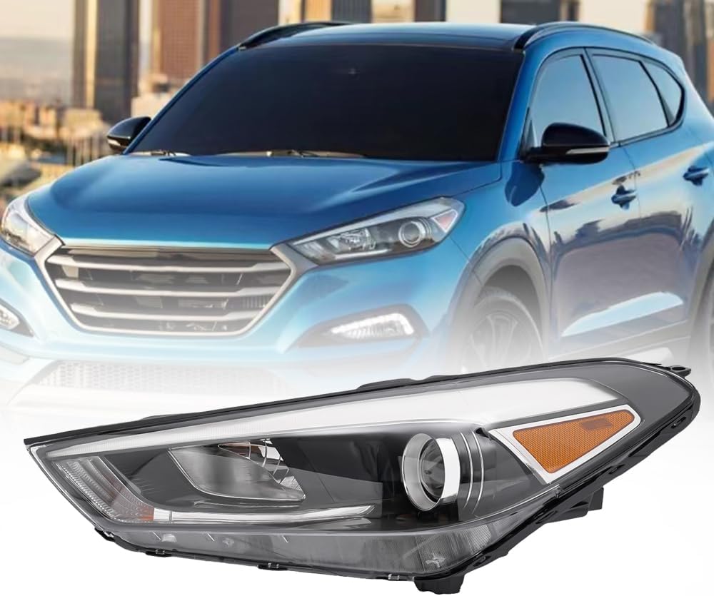 Amazon.com: Veloqua For 2016 2017 2018 Hyundai Tucson Halogen Left ...