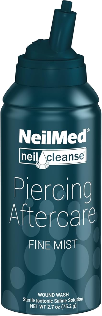 Neilmed Piercing Aftercare Fine Mist Travel Size - 75mL : Amazon.com.au ...
