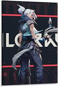 Amazon.co.jp: Art Panel Decorative Painting Valorant Valorant Poster ...