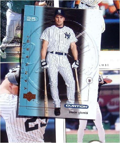 Amazon.com: Jason Giambi 25-card set with 2-piece acrylic case ...