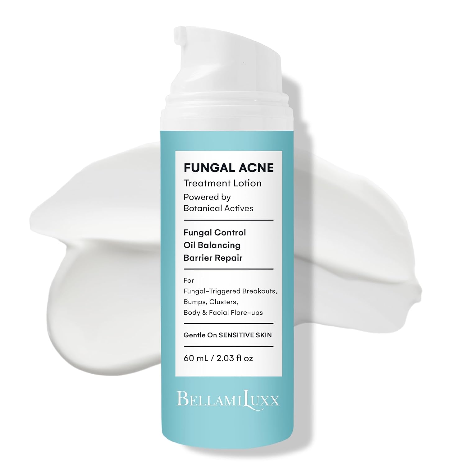 Amazon.com : BellamiLuxx Fungal Acne Treatment Lotion: Effective Face ...