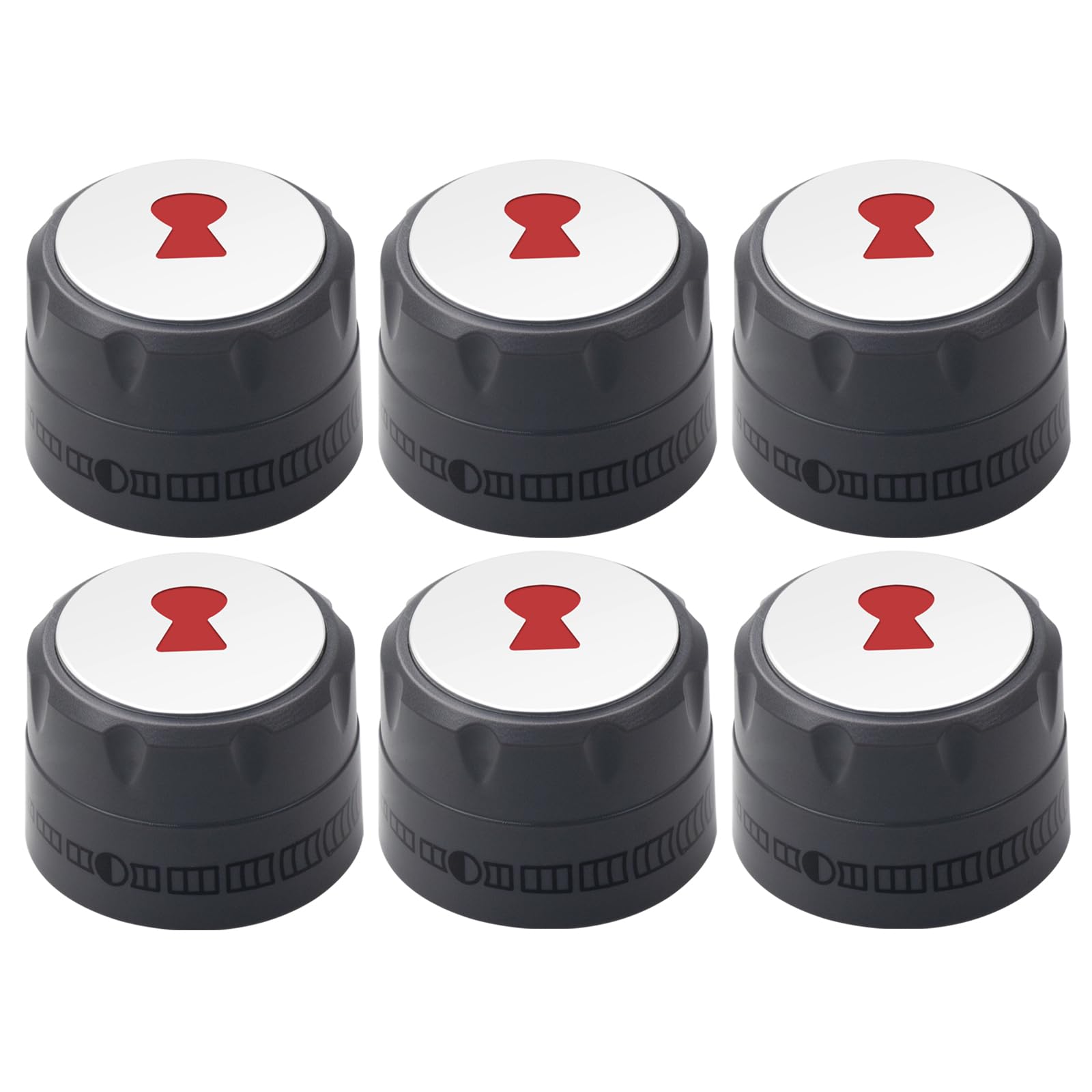 Amazon.com: FBULWSEC 91538 Gas Control Knobs - 6 Pack, Compatible with ...