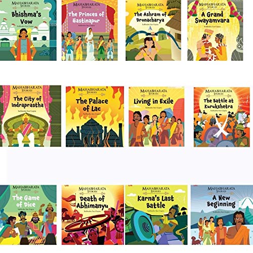 MAHABHARATA STORIES (SET OF 12 BOOKS) : Subhadra Sen Gupta: Amazon.in ...