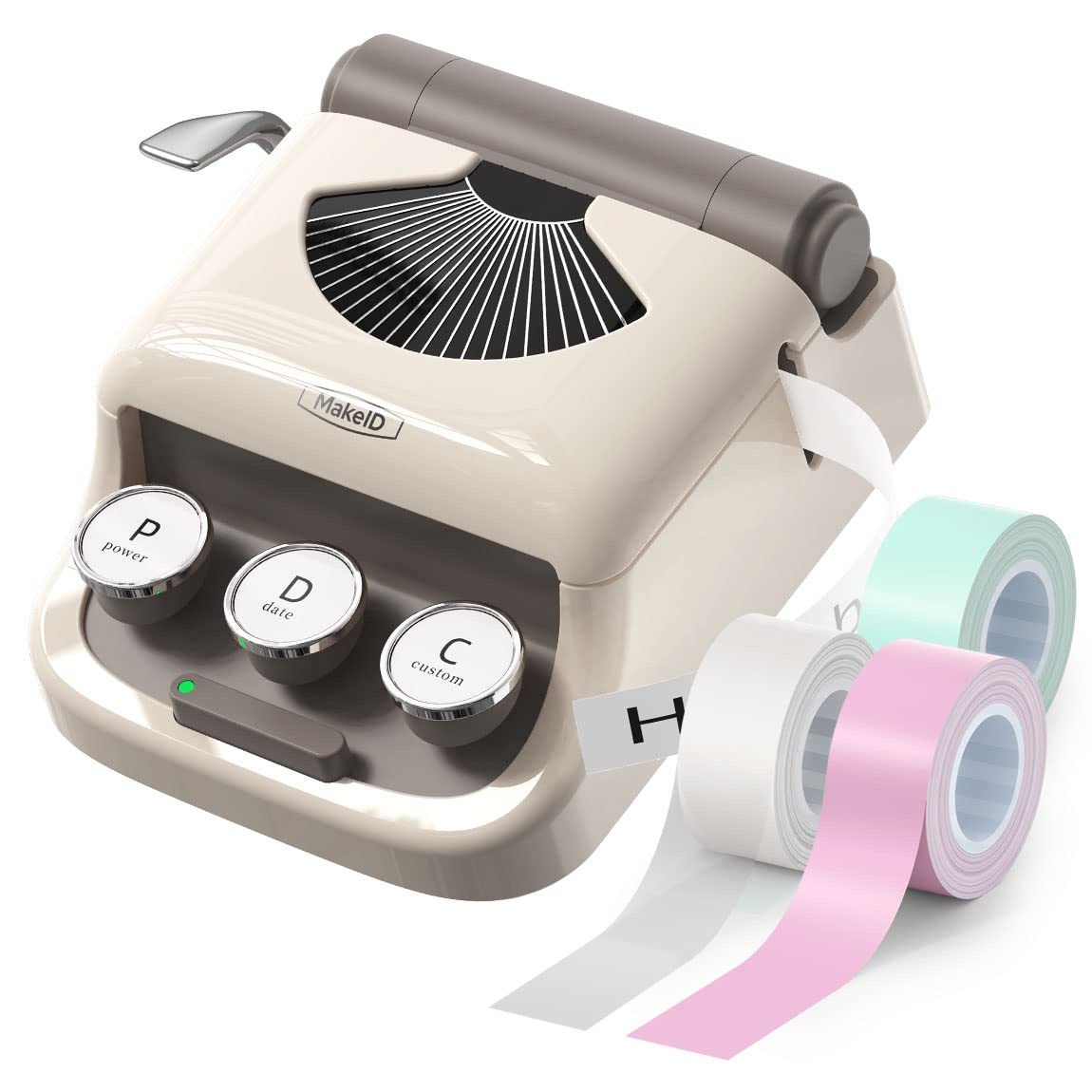 Amazon.com : Makeid Q1 Label Maker with 3 Continuous Tapes - Wireless ...