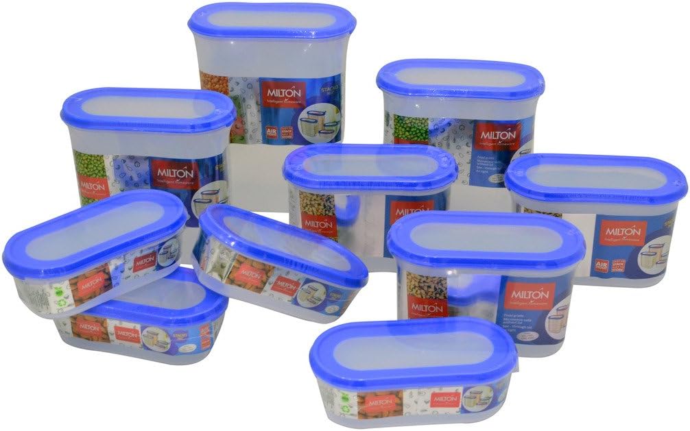 Amazon.com: Milton Stacko 360 Degree 10 Pcs Airtight Dispenser ...