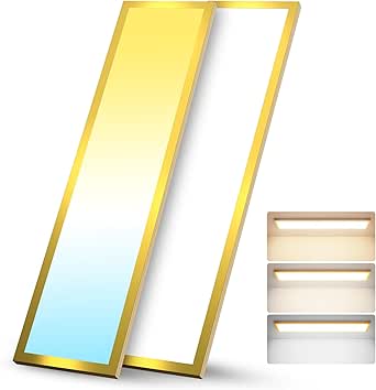AIKVSXER 1x4 LED Flat Panel Light Surface Mount for Auditoriums Hotel ...