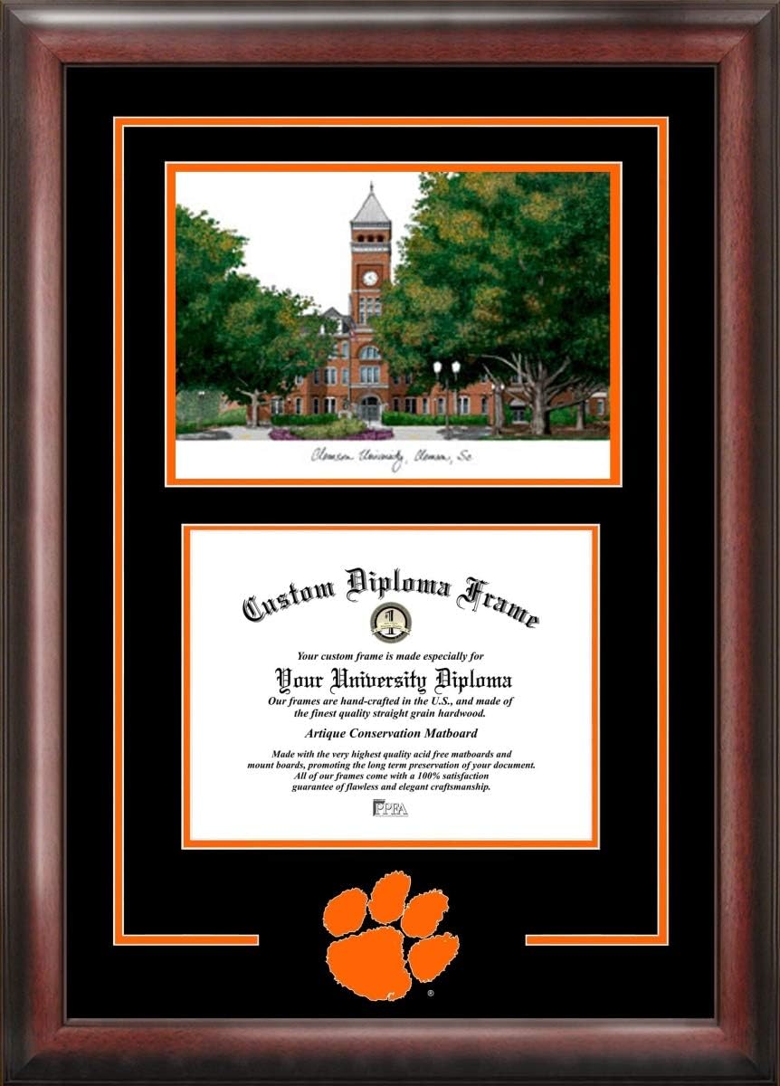 Amazon.com: Campus Images SC994SG Clemson University Spirit Graduate ...