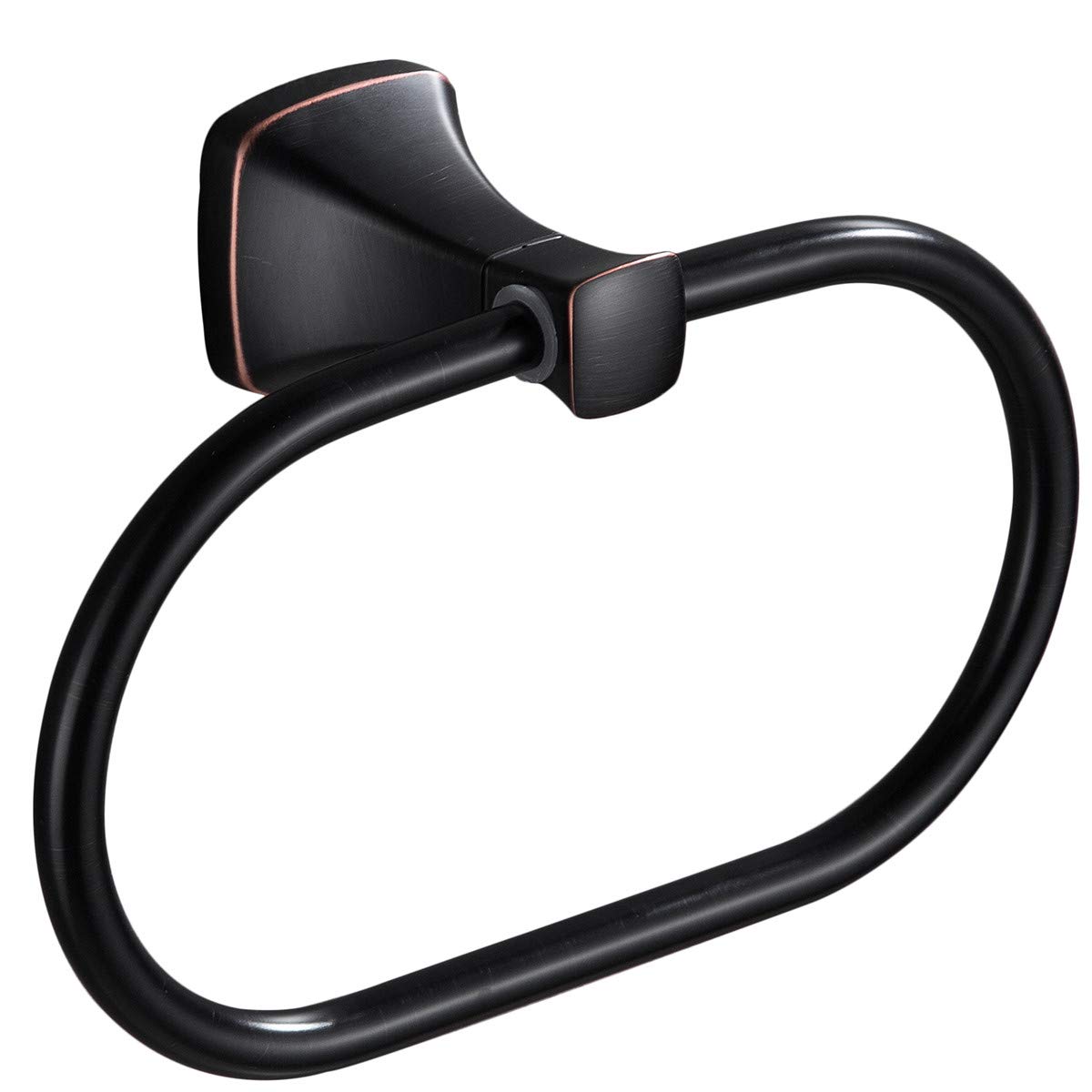 AUKTOPT AR1816 Bathroom Hardware Accessory Towel Ring, Oil Rubbed ...