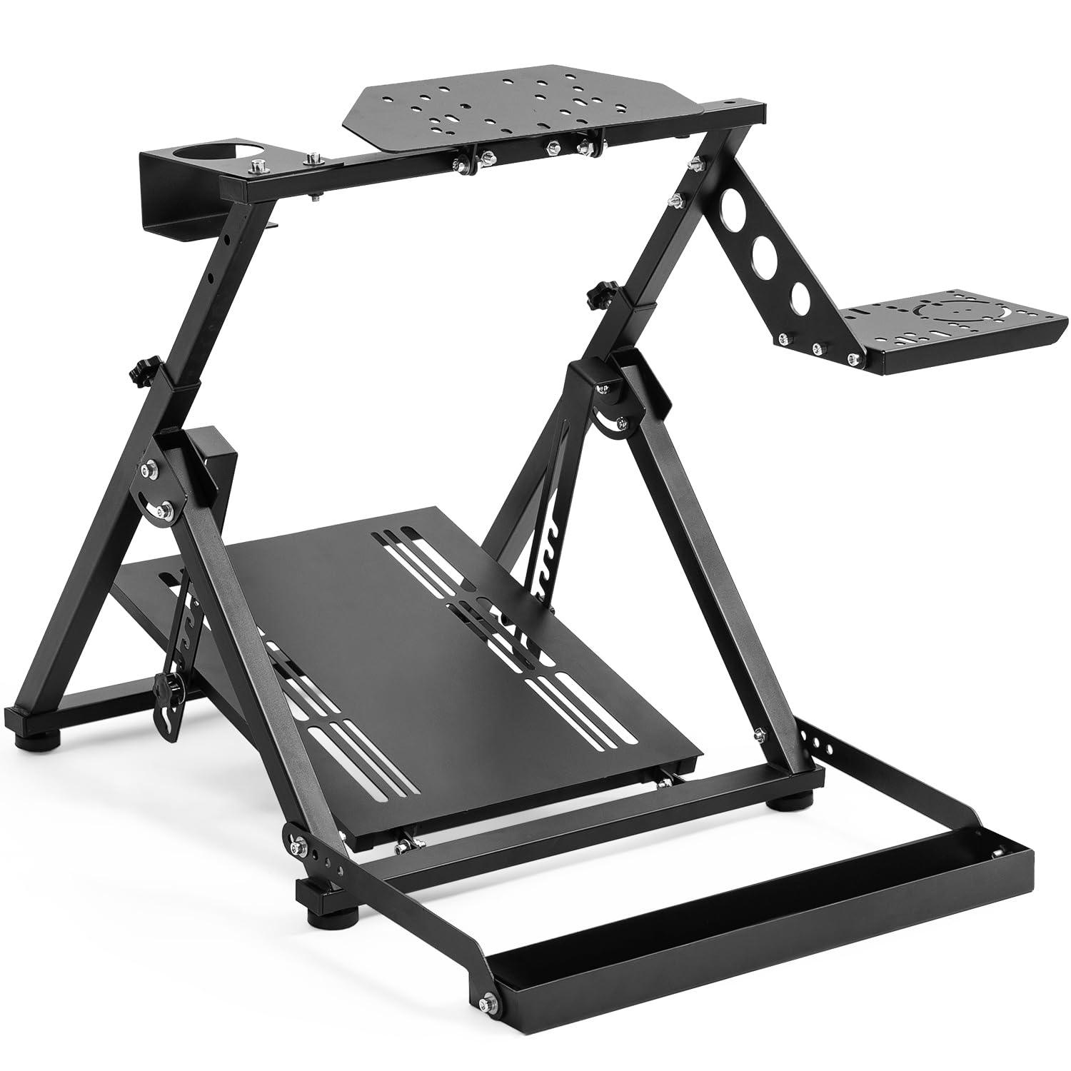 Marada X Frame Steering Wheel Stand Racing Sim Cockpit with Seat Slot ...