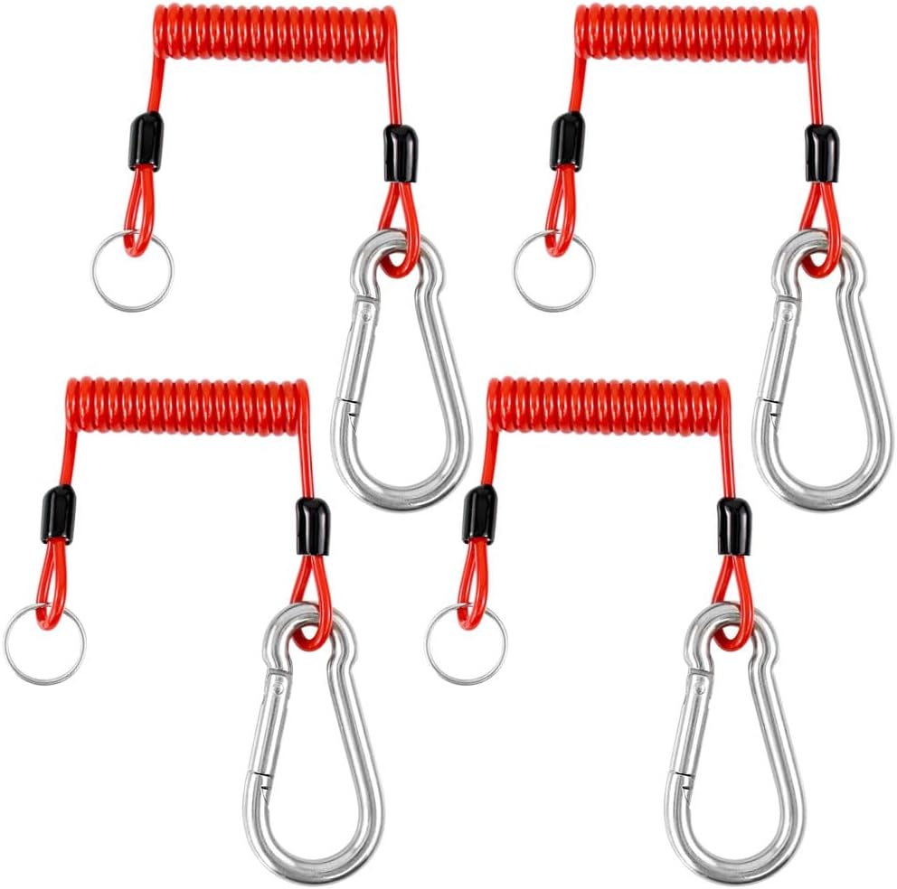 Amazon.com: Robbor Trailer Breakaway Cable with Stainless Steel ...