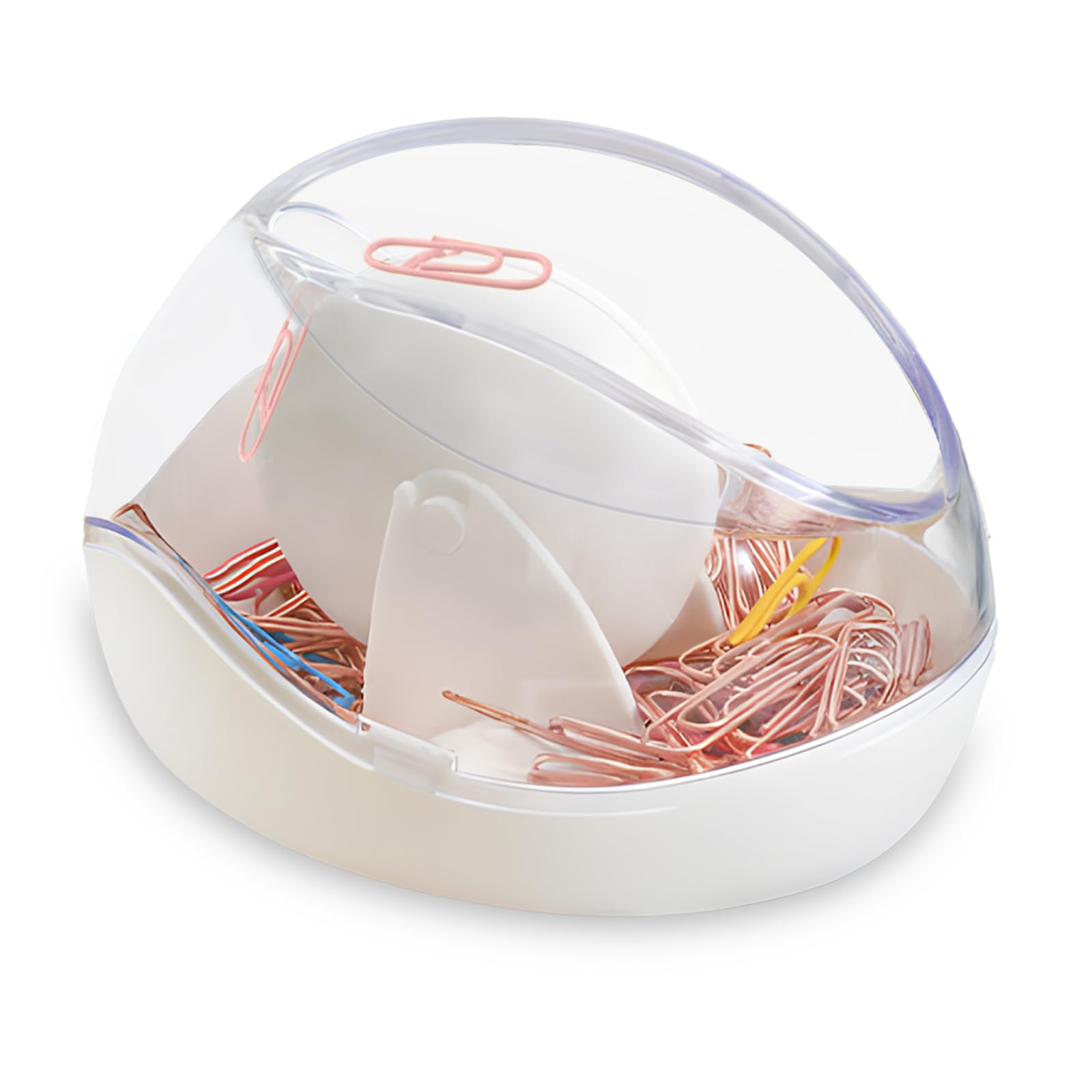 Amazon.com : 200pcs Paper Clips with Paper Clip Holder for Desk ...