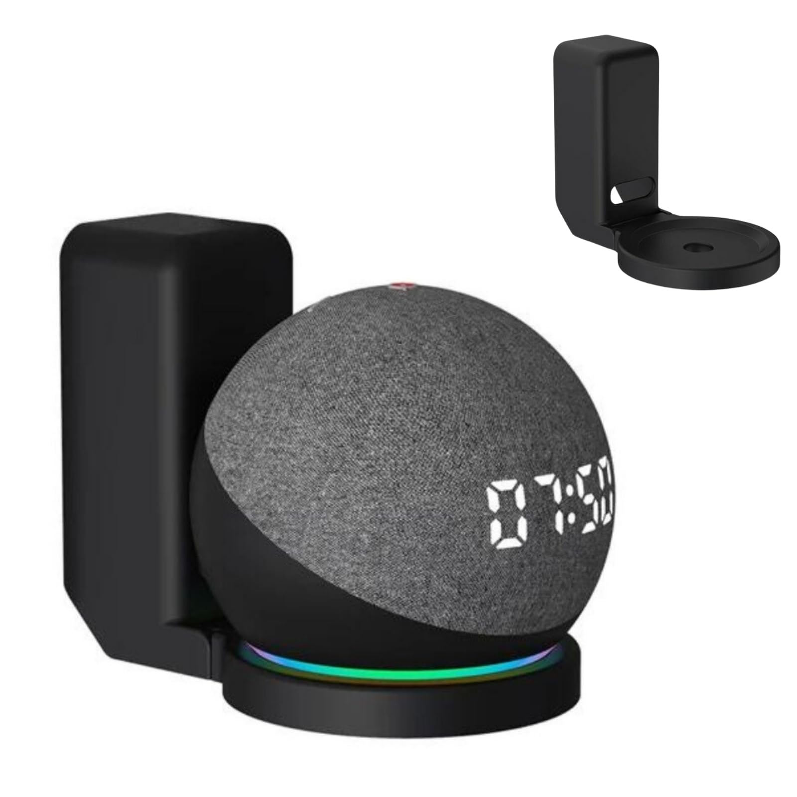 Suporte Parede Moderno Tomada Para Alexa Echo Dot 4ª e 5ª Geração ...