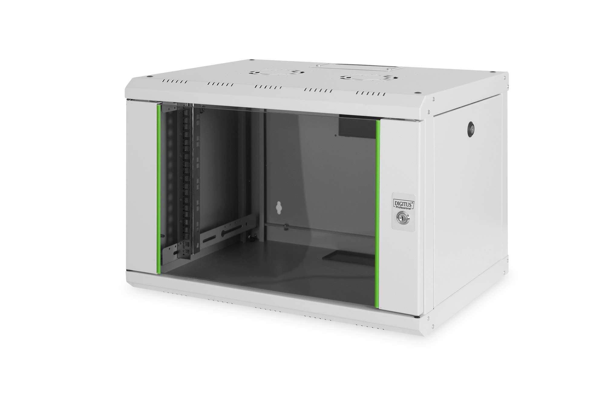 DIGITUS Armoire réseau – rack 19 pouces – 7U – montage mural ...