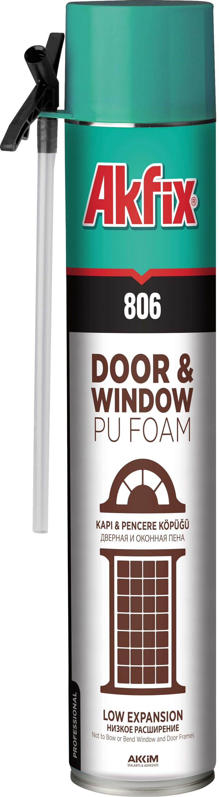 Snapklik.com : Akfix 806 Door And Window Spray Foam Insulation Can ...