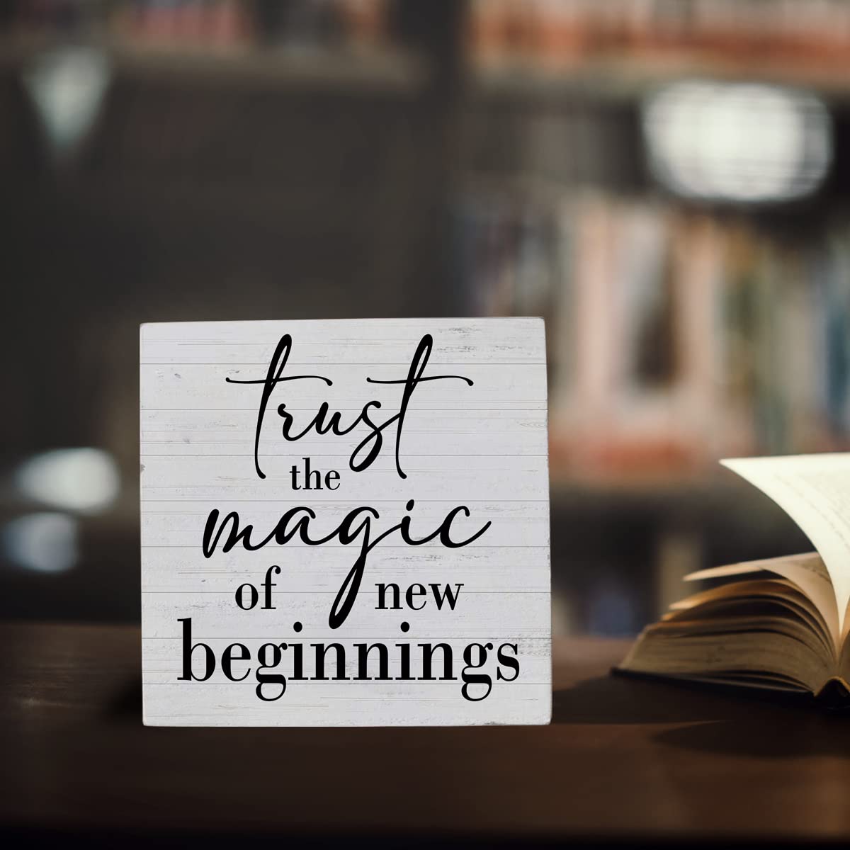 Wooden Blocks With Quotes