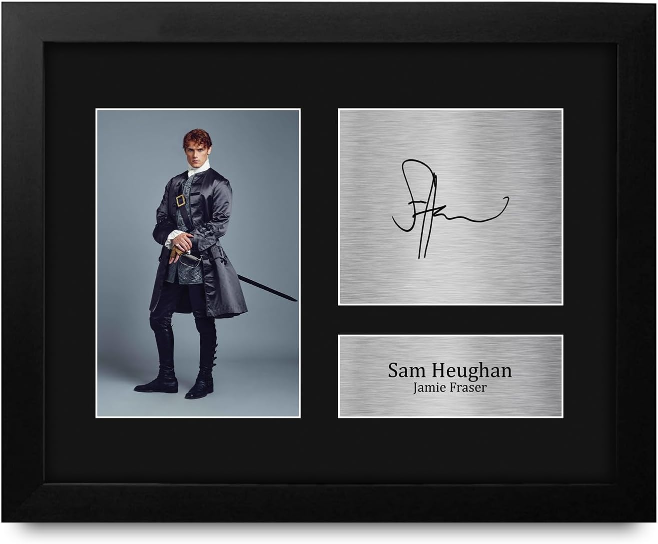 HWC Trading Sam Heughan Outlander Framed Gifts Printed Signed Autograph ...