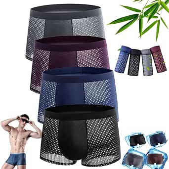HUIQINGLI Boxhero Bamboo Fiber Boxer Briefs, Box Hero Bamboo Boxers ...