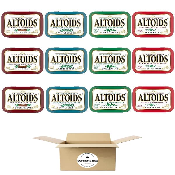 Buy Altoids Classic Peppermint, Wintergreen, Spearmint, Cinnamon Mints ...