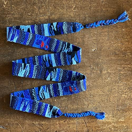 Colorful Cotton Belts, Hat Band, Graduation Tassel, Blue Tones ...