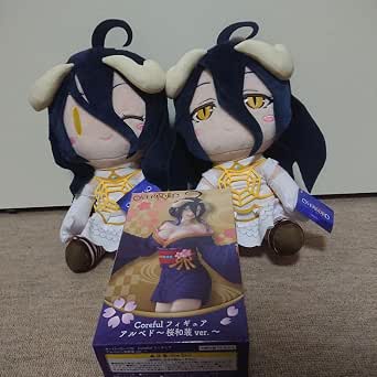 Amazon.co.jp: Overlord IV Albedo Big Plush & Figure Set of 3 : Toys & Games