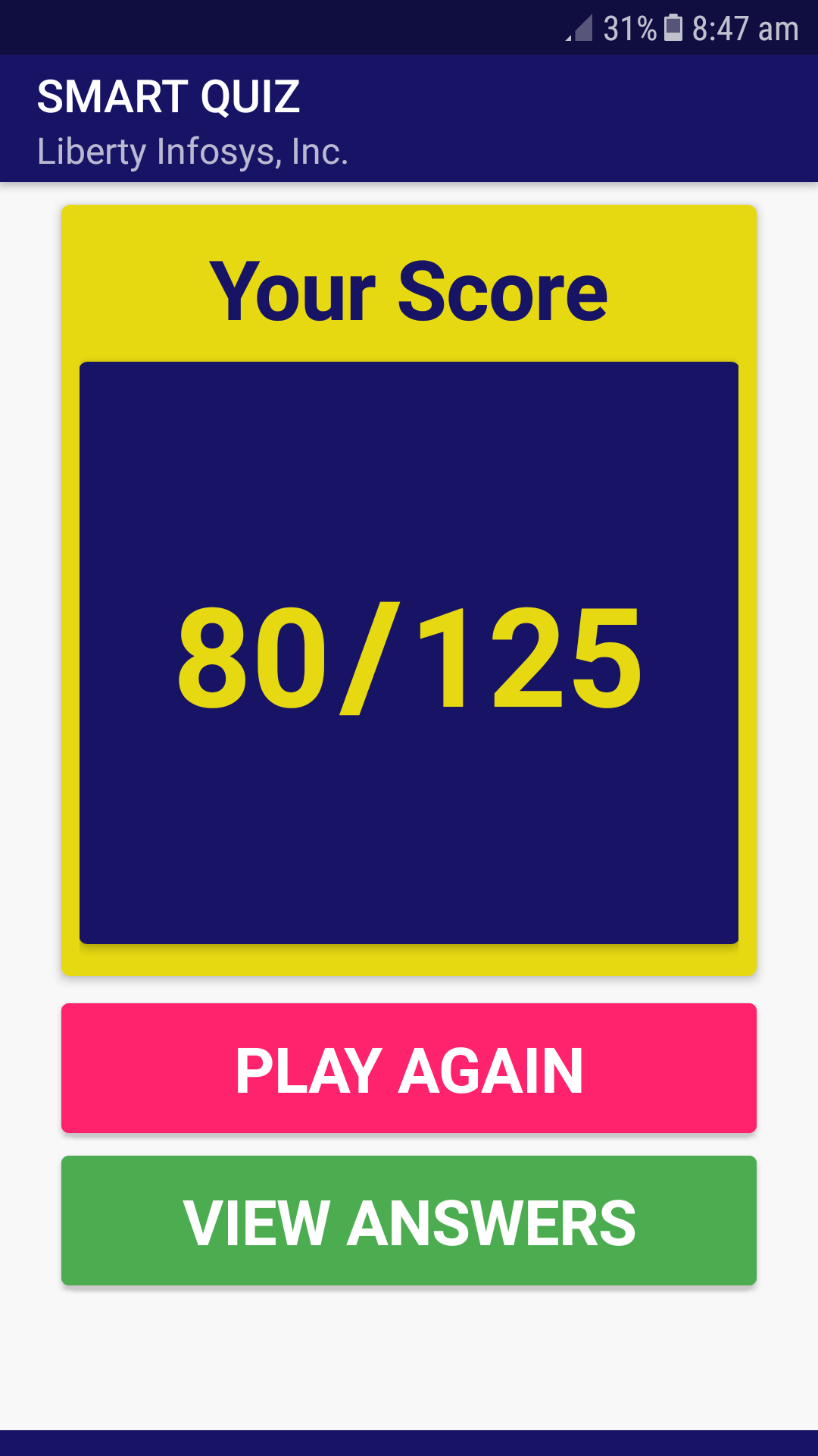 Smart Quiz - App on Amazon Appstore