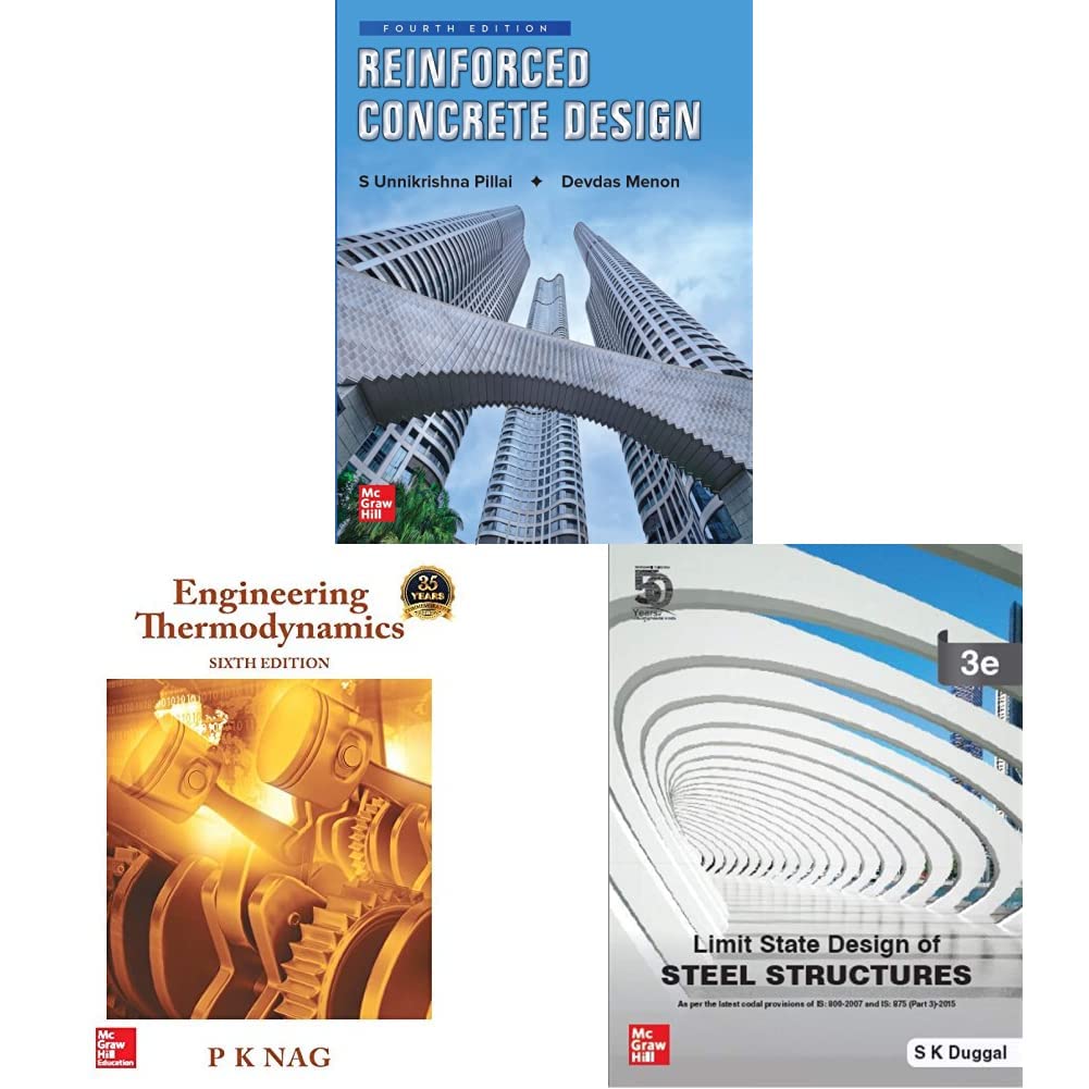 Reinforced Concrete Design 4th Edition And Engineering Thermodynamics ...