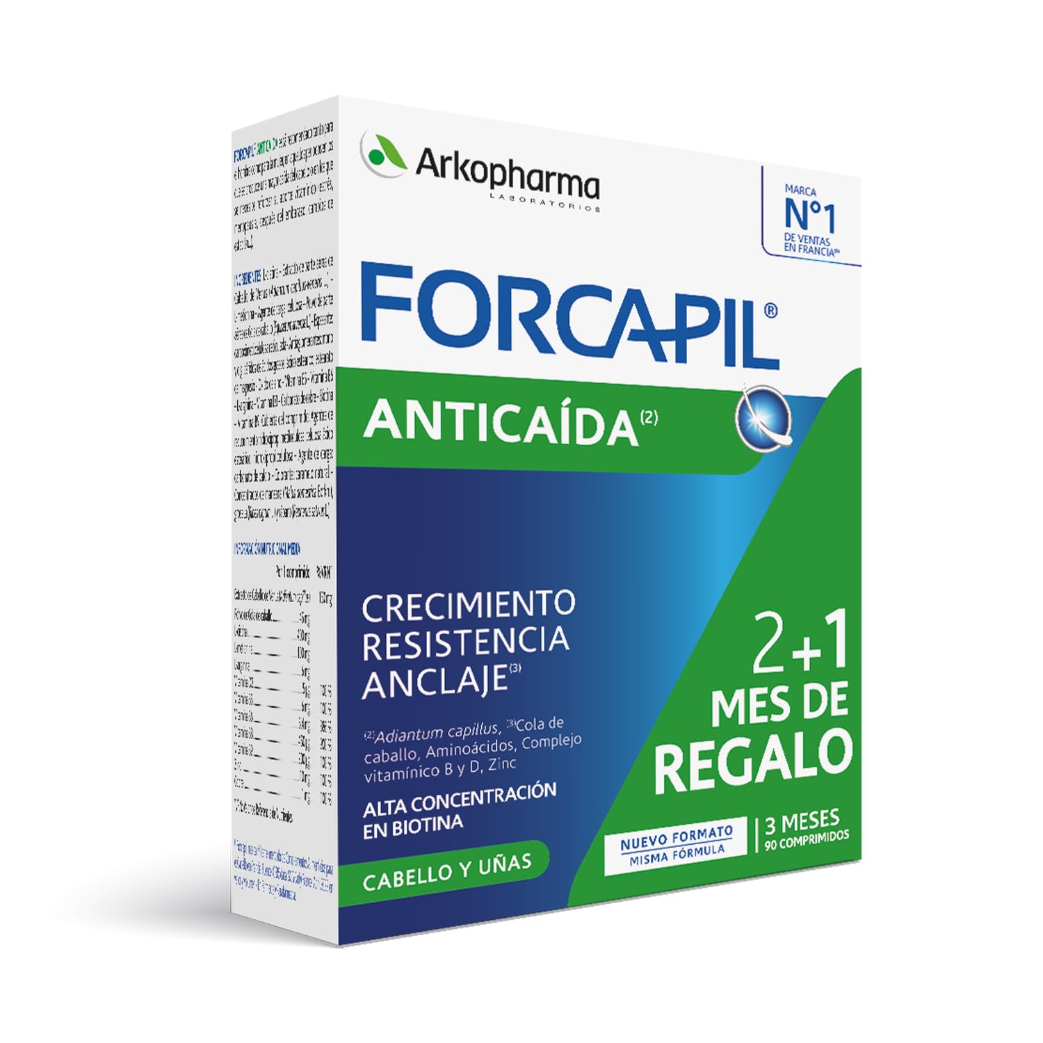 Arkopharma Forcapil Anticaída - 90 Cápsulas : Amazon.co.uk: Beauty