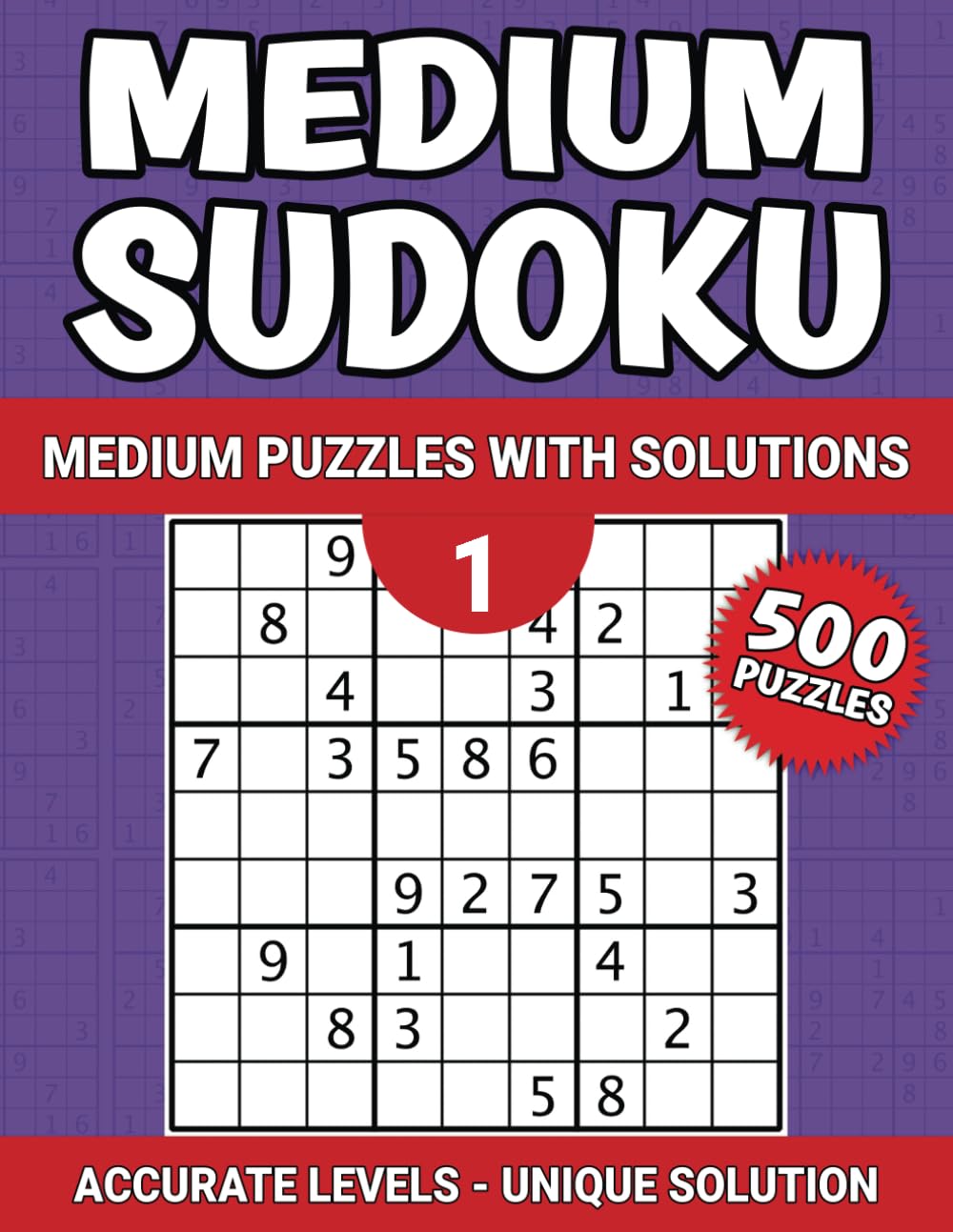 Medium Sudoku: 500 Medium Puzzles With Solutions: Publishing, Hare ...