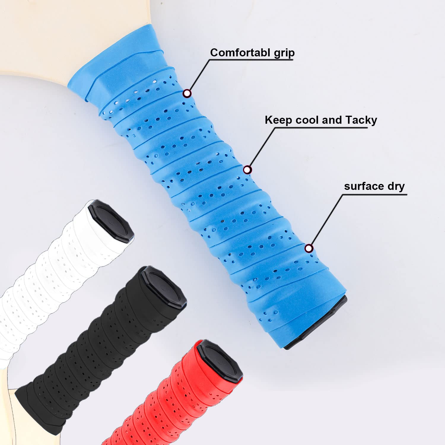 Snapklik.com : 4pcs Pickleball Paddle Grip Tape, Pickleball Racket Tape ...