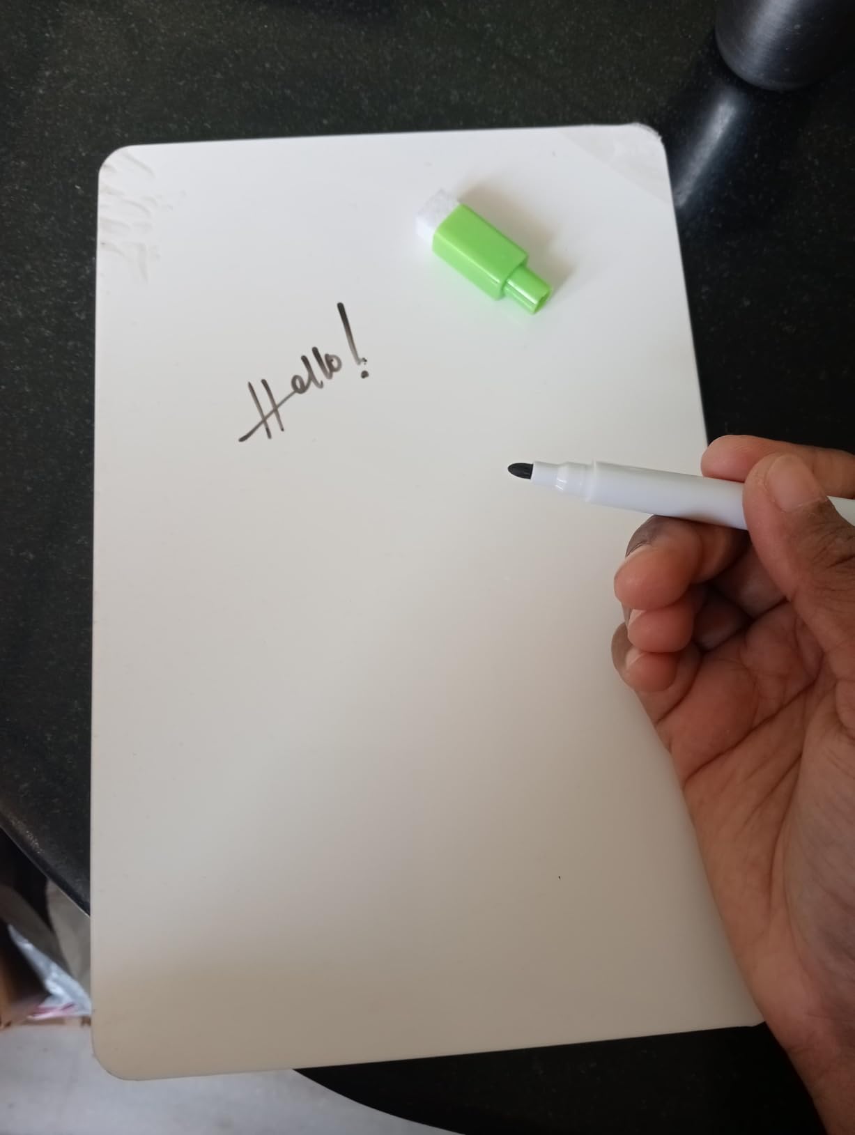 AccuPrints A4 Double Sided Dry Erase Small White Board | Boards with 2 ...