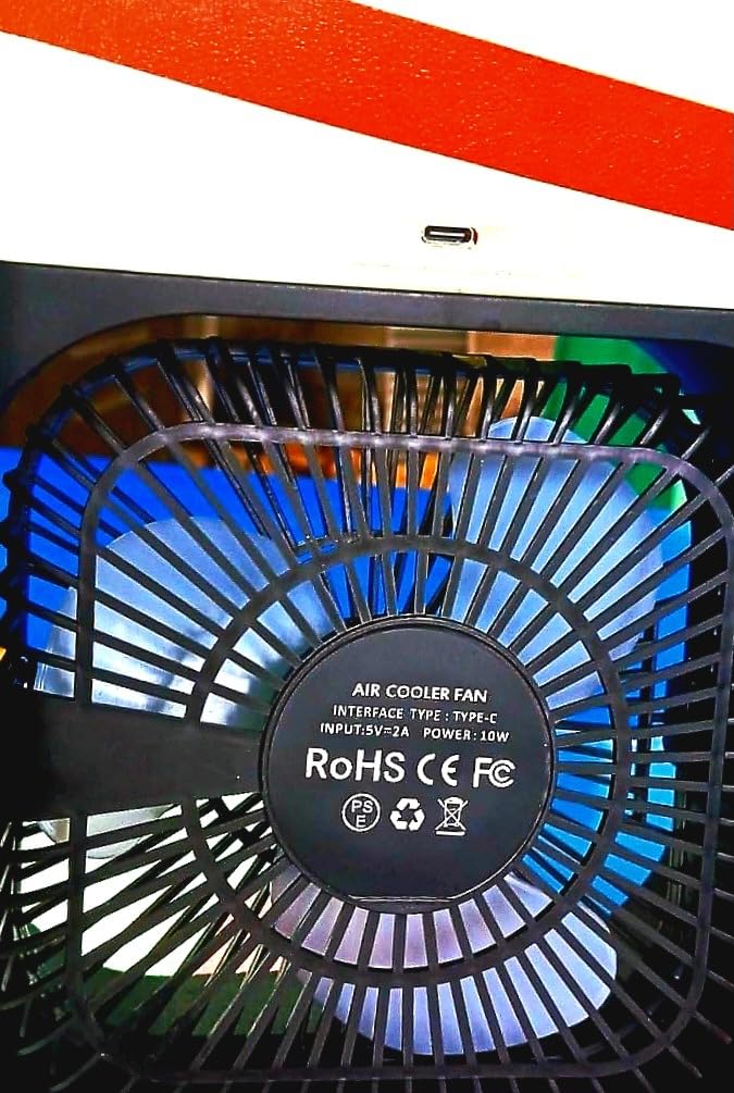 Mabron [15 𝒀𝒆𝒂𝒓𝒔 𝑾𝒂𝒓𝒓𝒂𝒏𝒕𝒚] Portable Air Cooler Fan – Mini Evaporative ...