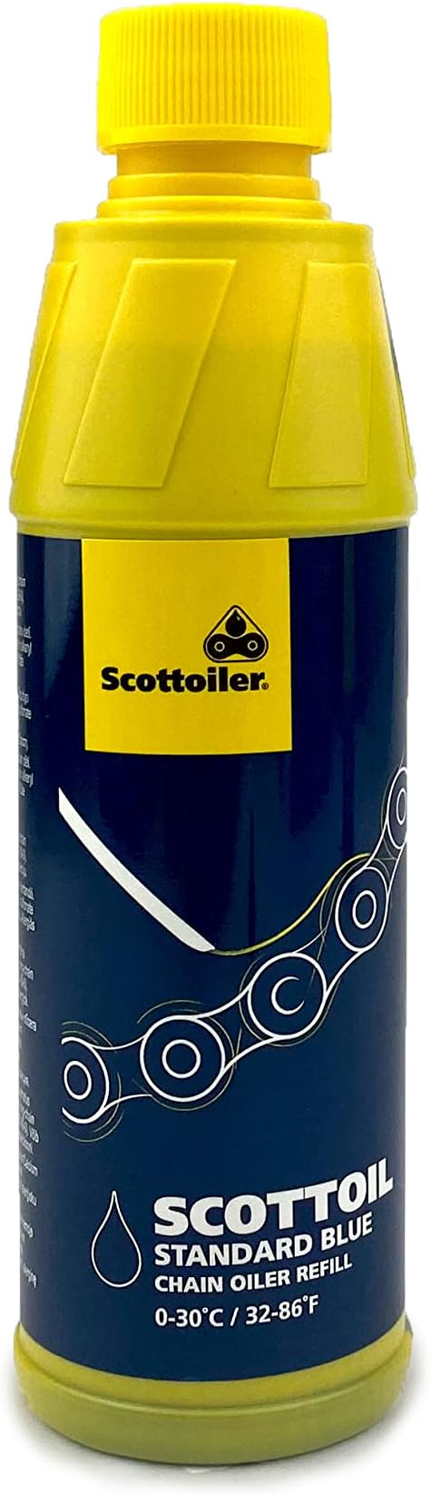 Scottoiler refill oils - 500ml Standard Blue with spout : Amazon.co.uk ...