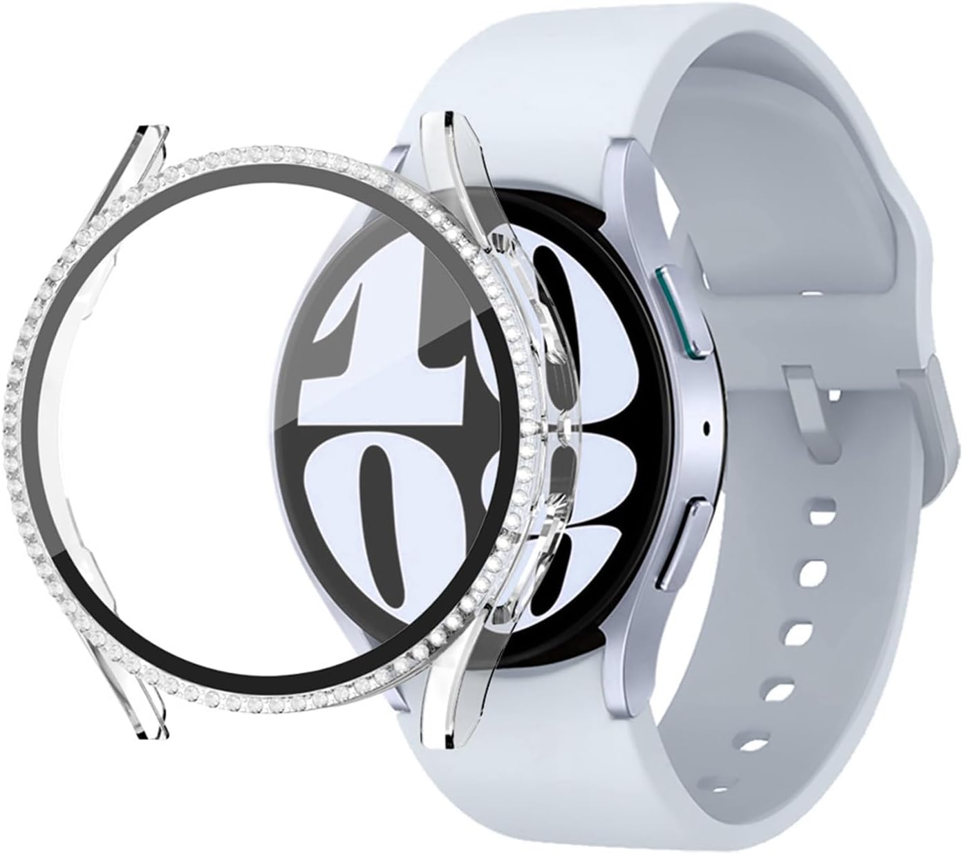 Amazon.com: hoeslaw Smart Watch Screen Protector Case for Samsung ...