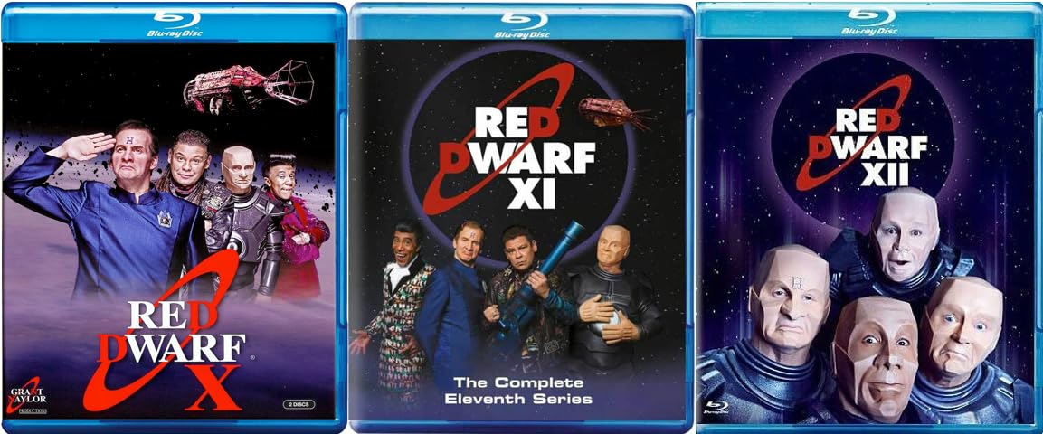 Amazon.com: Red Dwarf Revival Collection, Series X-XII Blu-ray ...