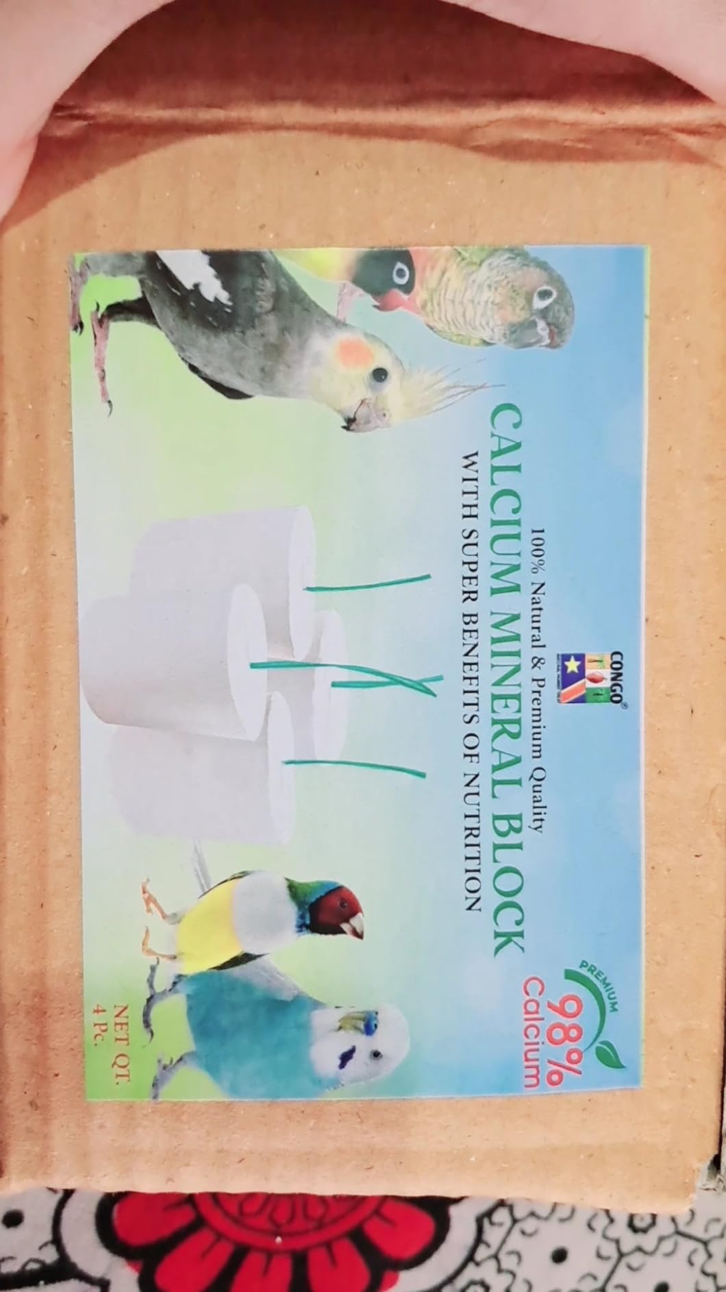 Buy Congo® High Calcium Block for Birds | Bird Food and Supplement ...