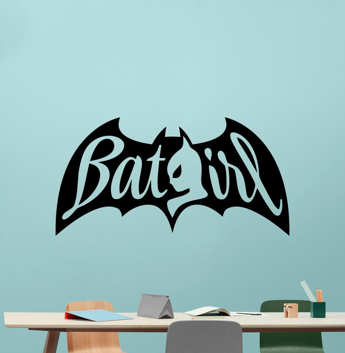 Amazon.com: Batgirl Wall Decal Marvel Batman Comics Superhero Vinyl ...