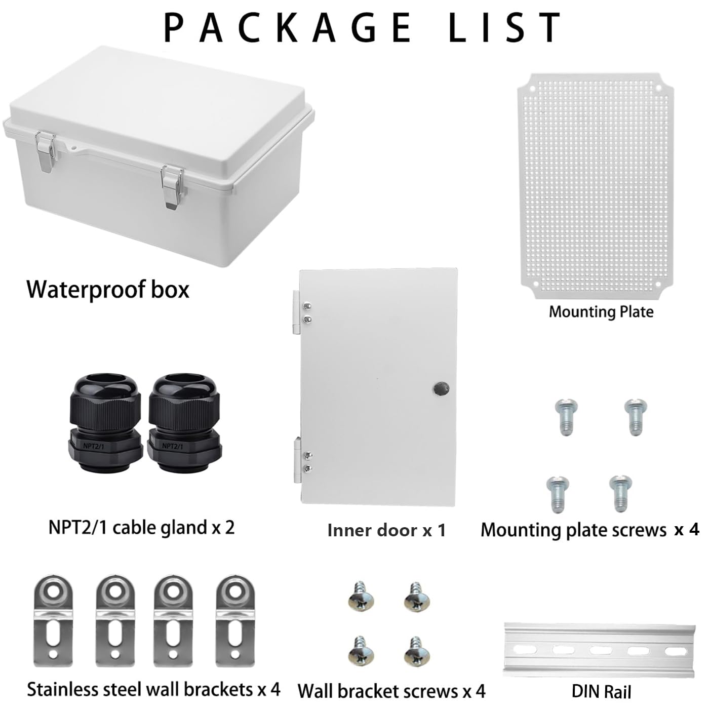 Snapklik.com : Waterproof Outdoor Electrical Box Junction Box ...