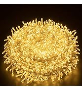 Elegear 50M 2000 LED Christmas Fairy Lights Mains Powered with 8 Modes ...