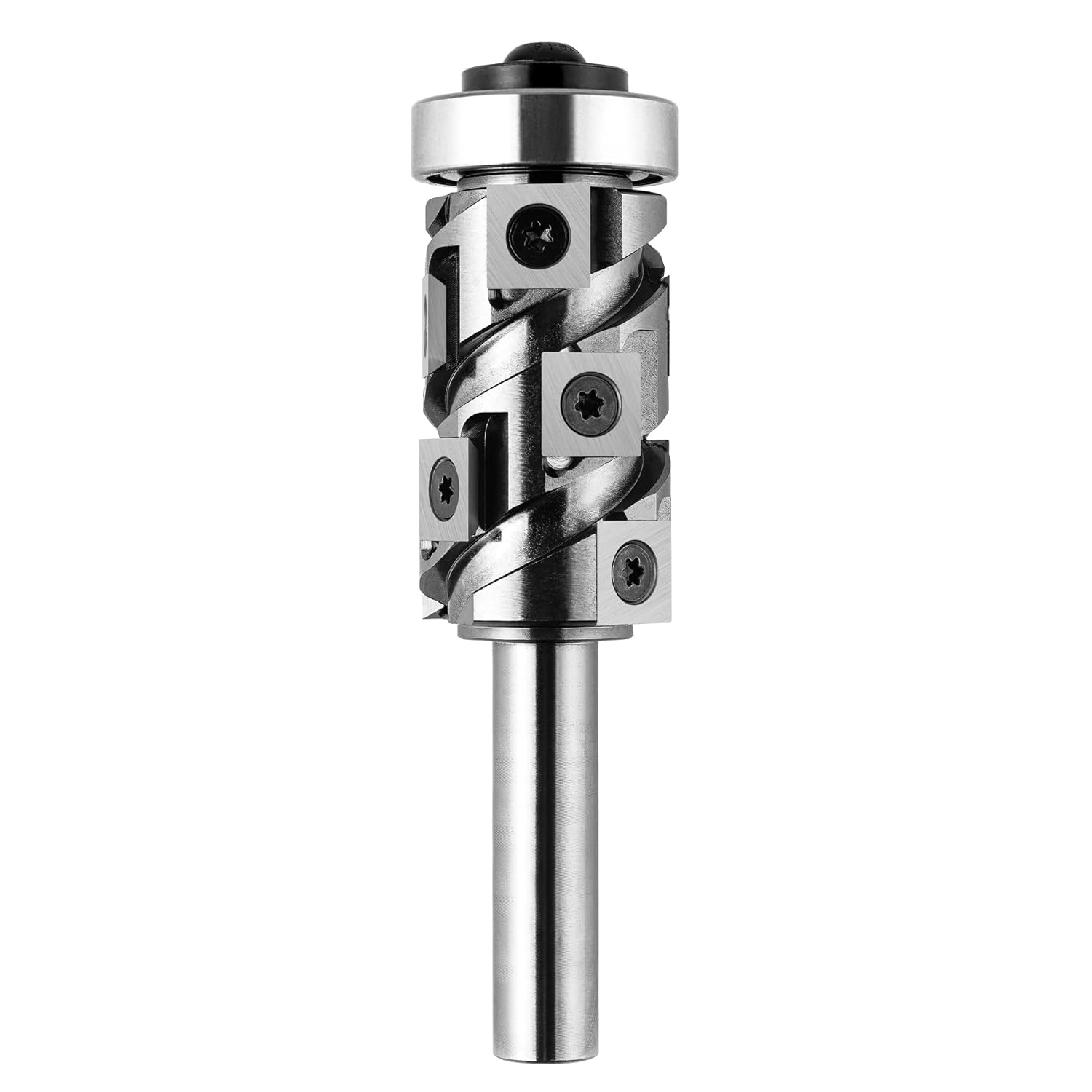 SpeTool Carbide Inserts Heavy Duty Flush Trim Router Bit Extra Long ...