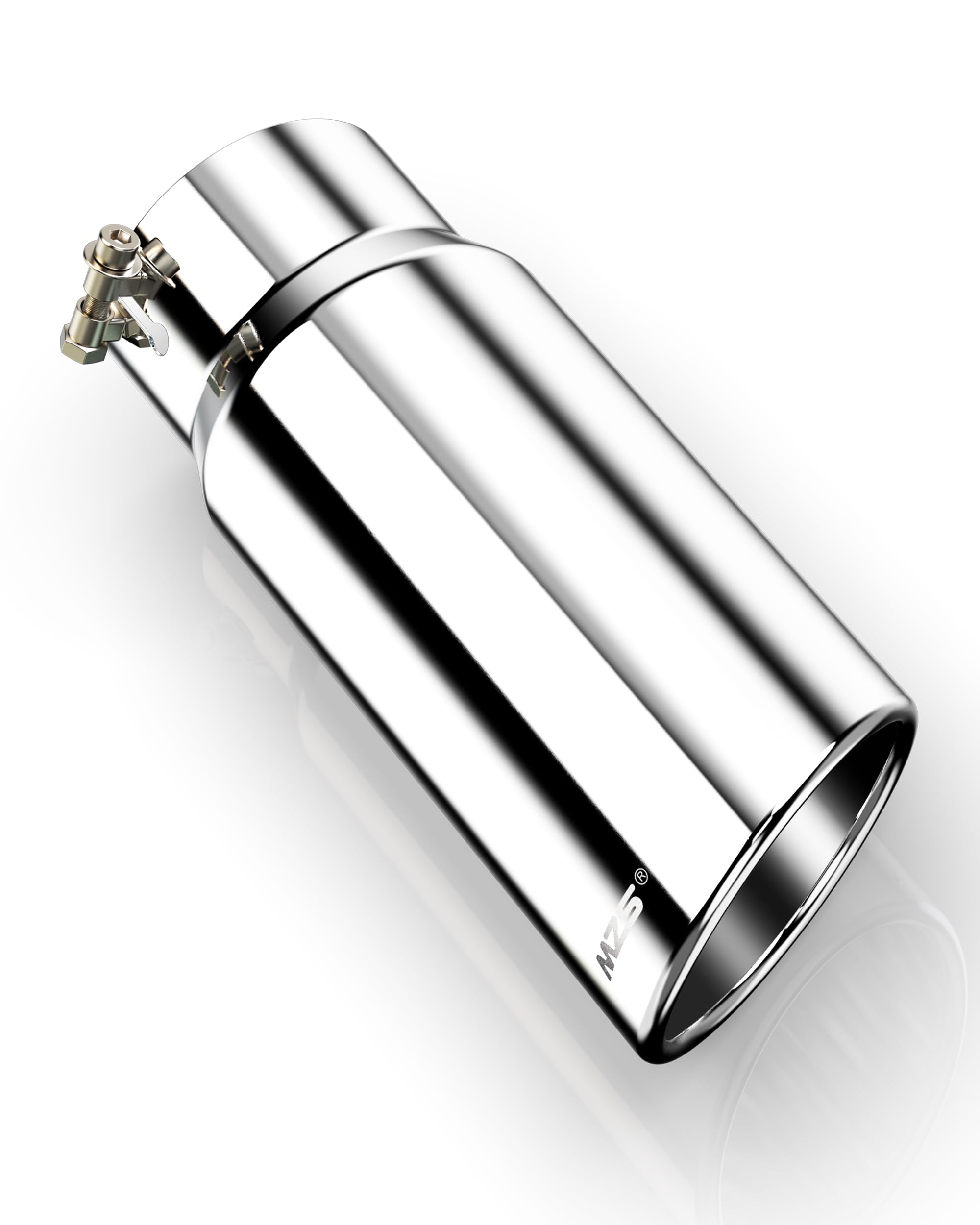 Amazon.com: MZS Exhaust Tip, Stainless Steel 5" Inlet 6" Outlet 15 ...