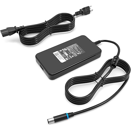 Amazon.com: 240W 19.5V 12.3A Dell Laptop Charger Replacement for Dell ...