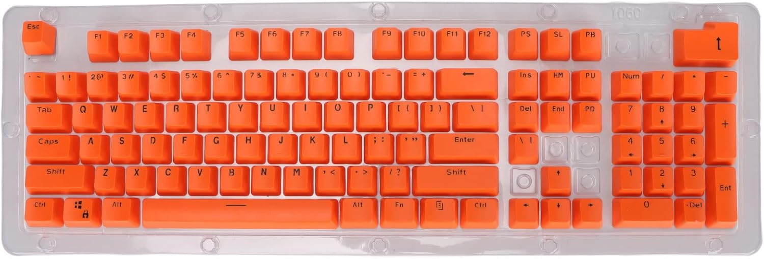 Lazmin112 Keycaps, 106 Keys Two Colors Injection Fastness Keycaps OEM ...