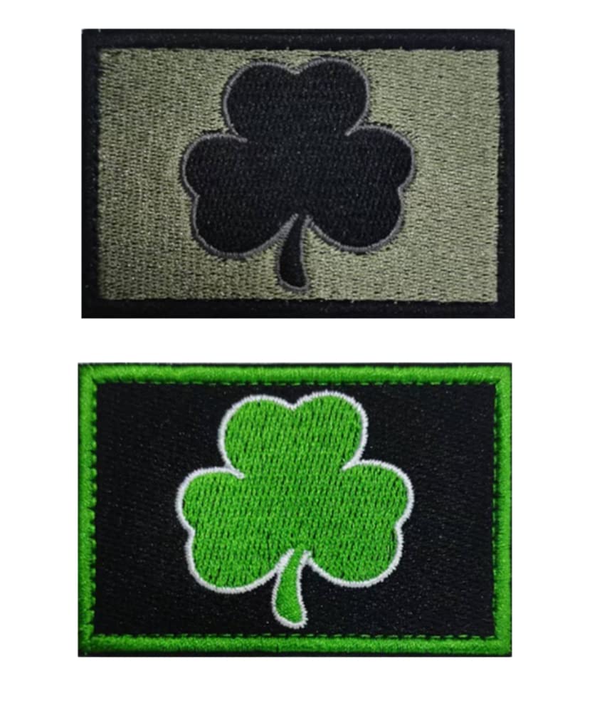 Amazon.com: Shamrock Irish Clover Patch Hook and Loop Tactical Morale ...