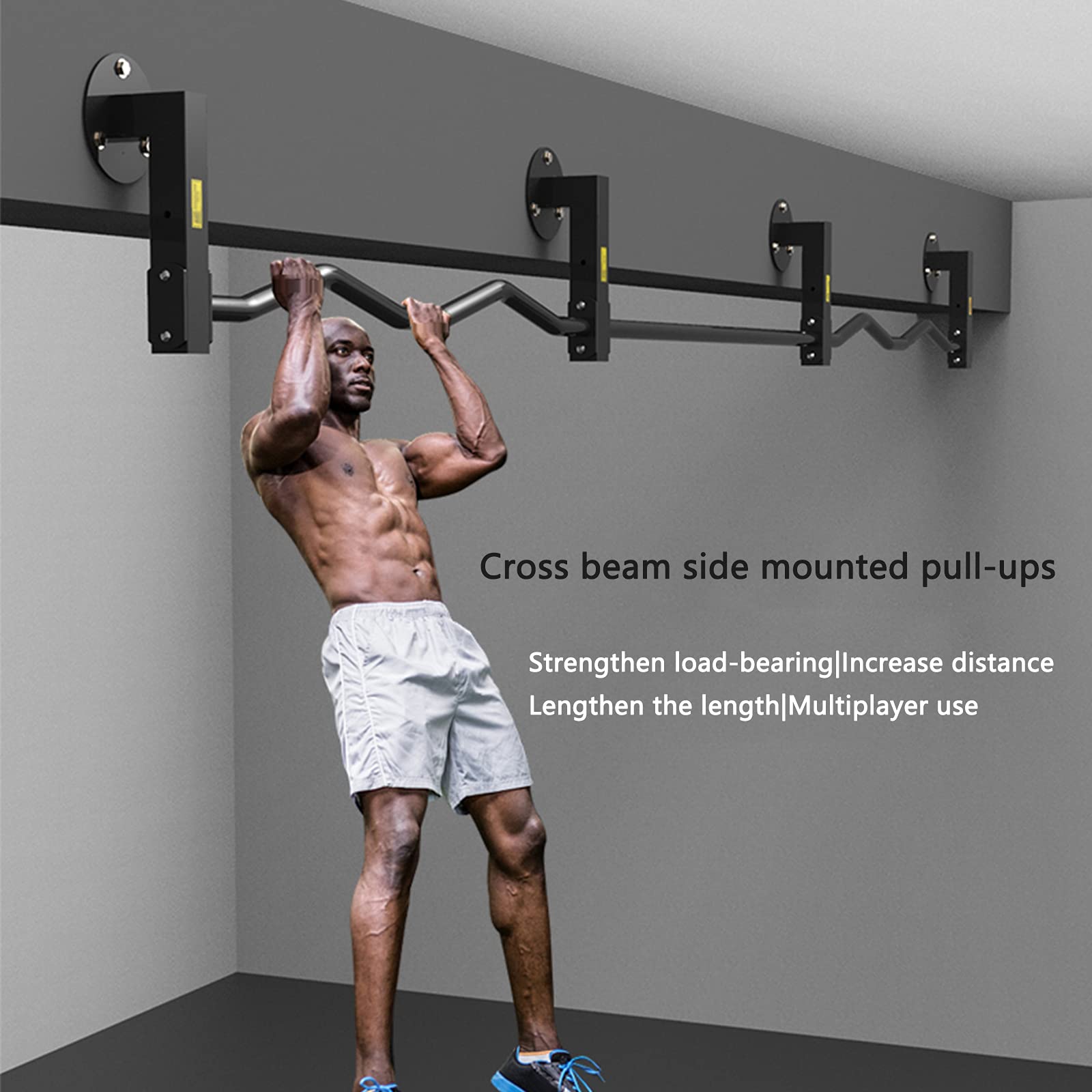 Amazon.co.jp: 壁掛けプルアップバー天井取り付け可能なプルアップバー