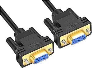 Amazon.com: TLOKIXA DB9 Connection Cable RS232 Serial Cable COM Port ...