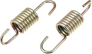Amazon.com: X AUTOHAUX 2pcs 6cm Length Gold Tone Plated Steel ...