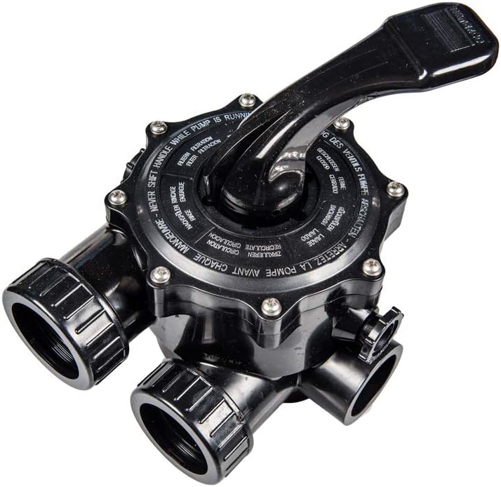 Lacron Swimming Pool Sand Filter Multiport Valve Black : Amazon.co.uk ...
